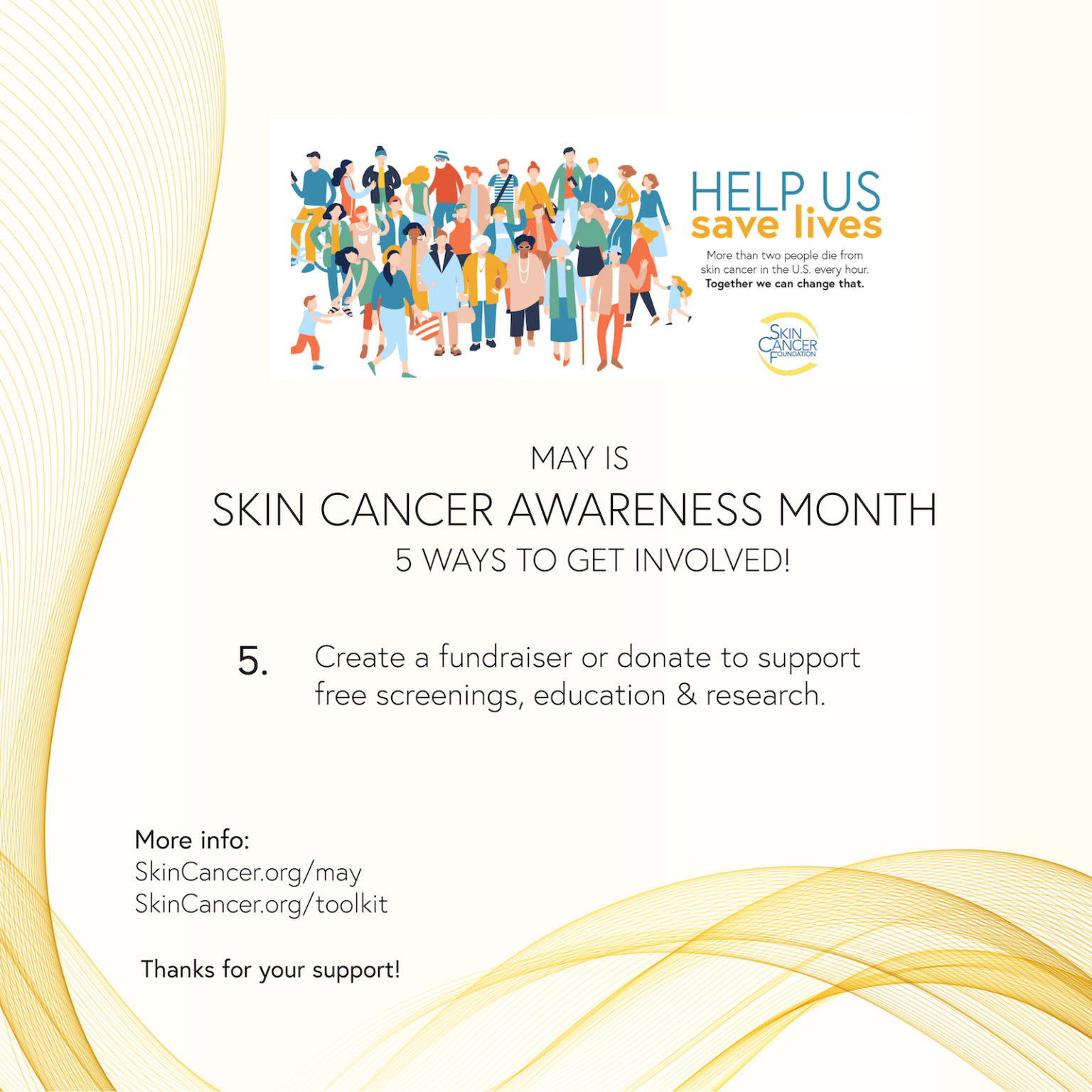 Skin Cancer Awareness Month Toolkit - The Skin Cancer Foundation