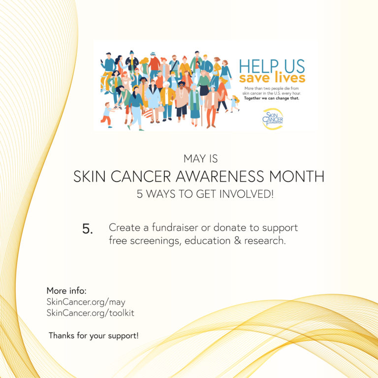 Skin Cancer Awareness Month Toolkit - The Skin Cancer Foundation