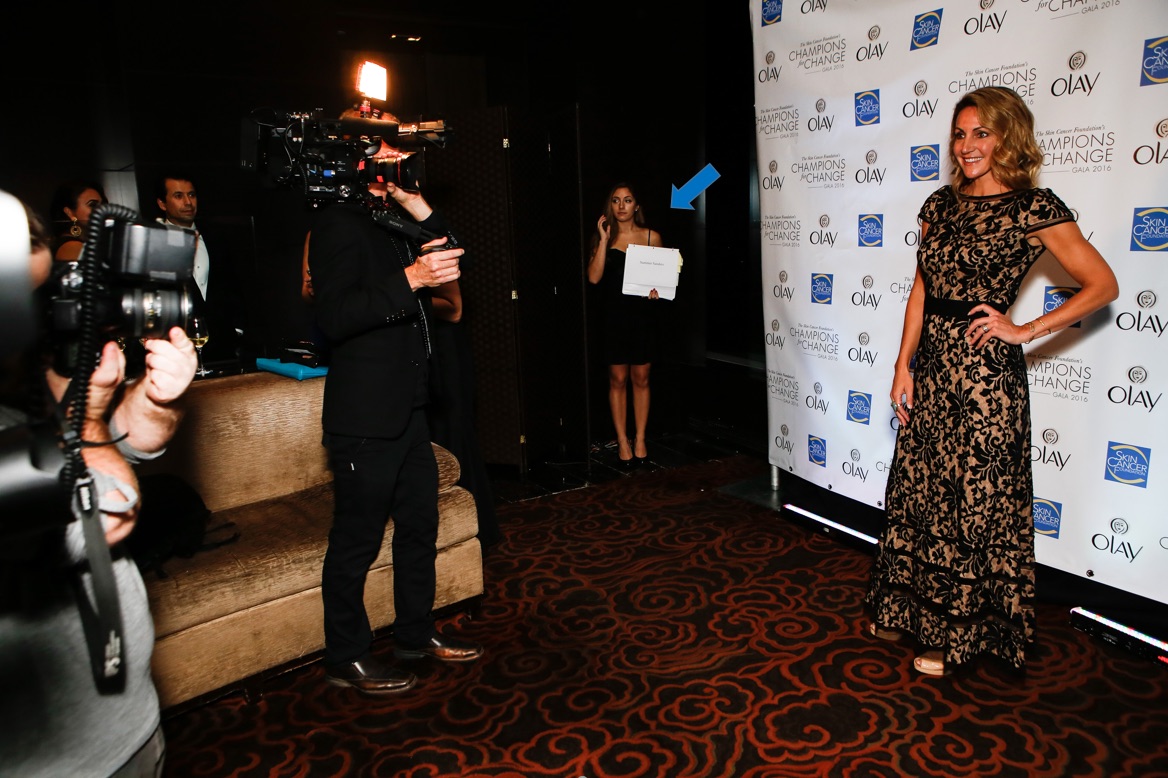 Dietro le quinte: il mio primo galà della Skin Cancer Foundation