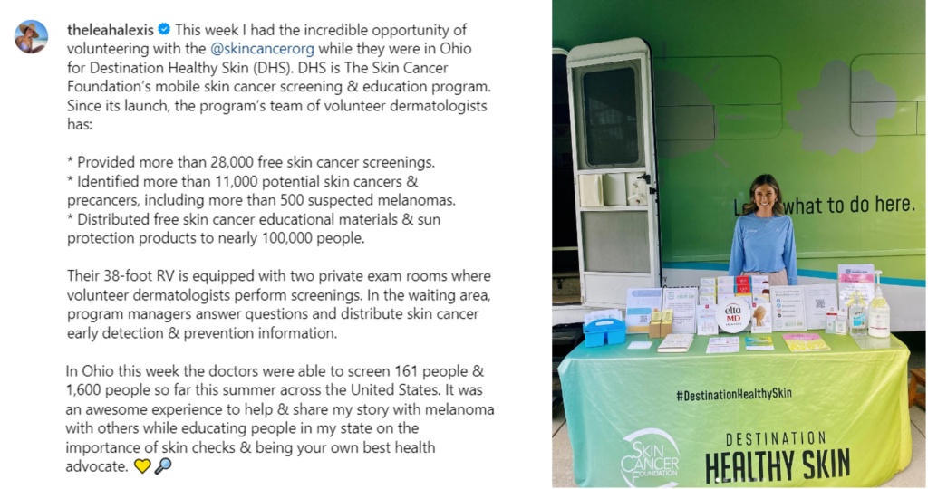 1,845 Free Skin Cancer Screenings in 2023