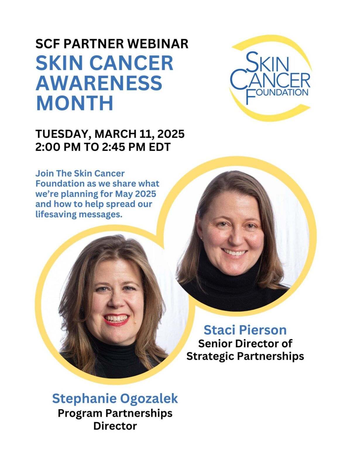 SCF Partner Webinars