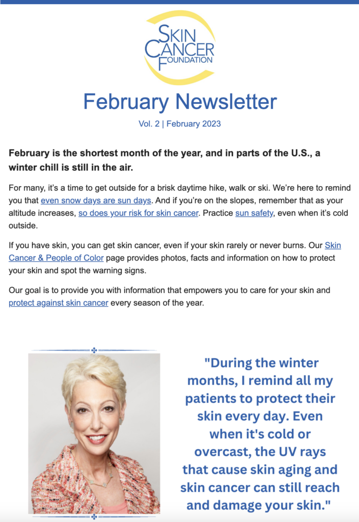 Wherever You Are, We’re There for You, With Skin Cancer Information You ...
